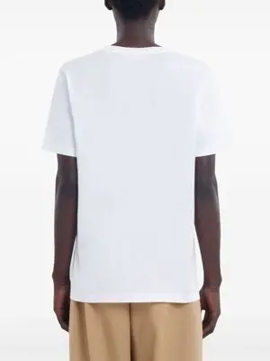 Marni Embroidered Label T-shirt - White