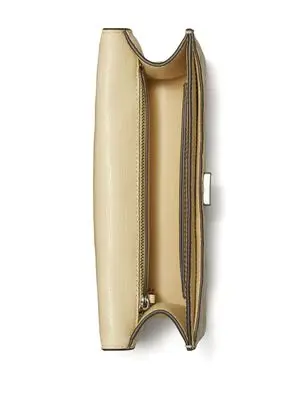 Tory Burch Fleming Quilted Crossbody Bag - Neutrals