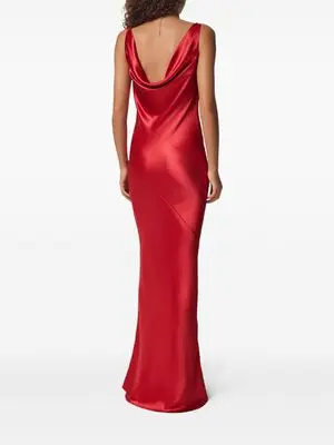 Versace Metal Mesh Slip Gown