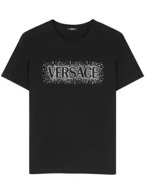 Versace Textured T-shirts For Women