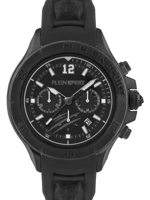 PLEIN SPORT 47.5mm Chronograph Watch - Black