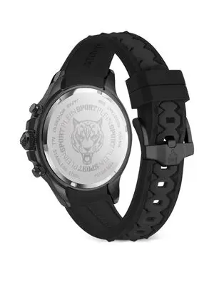 PLEIN SPORT 47.5mm Chronograph Watch - Black