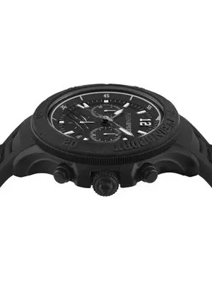 PLEIN SPORT 47.5mm Chronograph Watch - Black