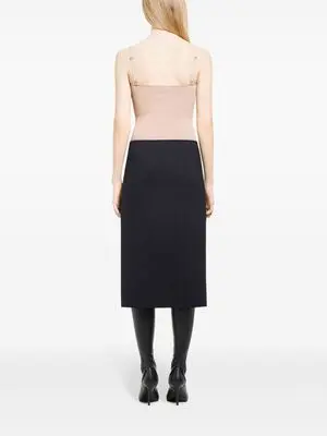 COURREGES Lingerie Interlock Top - Neutrals