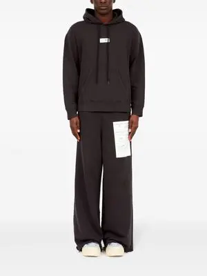 MAISON MARGIELA Numbers-motif Hoodie - Black