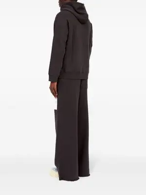 MAISON MARGIELA Numbers-motif Hoodie - Black