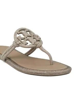 Tory Burch Miller Slides - Neutrals