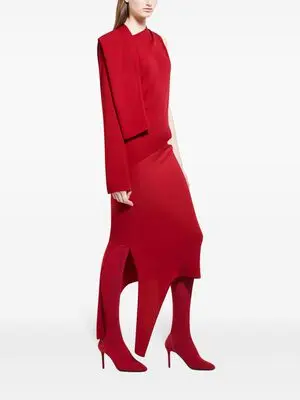 COURREGES Draped Cut-out Dress