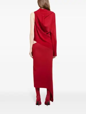COURREGES Draped Cut-out Dress