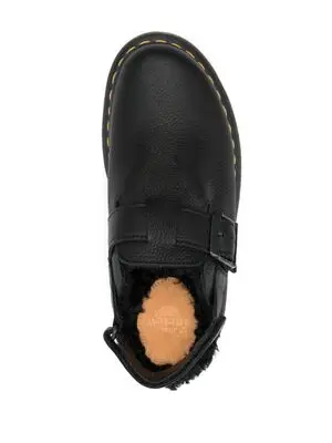 Dr. Martens Jorge Ii Sandals With Contrast Stitching And Buckle Detail
