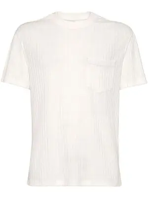 Brunello Cucinelli Ribbed Round-neck T-shirt