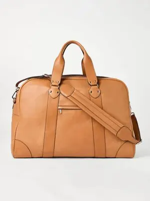 Brunello Cucinelli Vachetta Duffle Bag - Brown