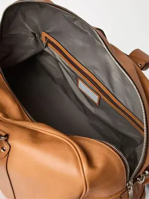 Brunello Cucinelli Vachetta Duffle Bag - Brown