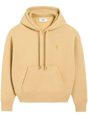AMI Paris De Coeur Hoodie - Yellow