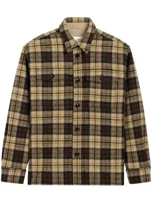 AMI Paris Chest-print Overshirt