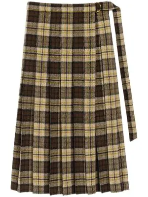 AMI Paris Kilt Skirt