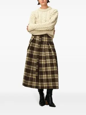 AMI Paris Kilt Skirt