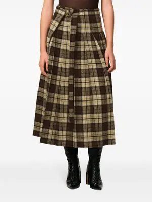 AMI Paris Kilt Skirt