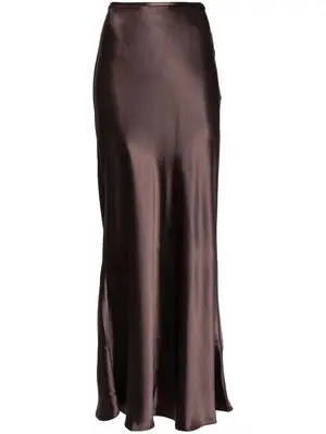 Acler Hale Wood Maxi Skirt