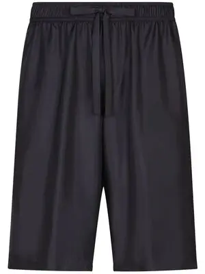 Dolce & Gabbana Silk Track Shorts
