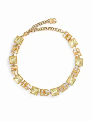 Dolce & Gabbana Logo Necklace - Gold