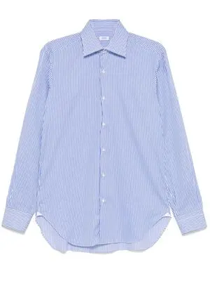 BARBA NAPOLI Striped Shirt - Blue