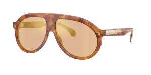 Moncler Aviator Sunglasses - Dark Orange Mirror Gold