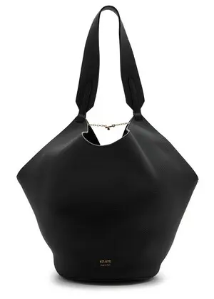 Khaite Lotus Leather Bags Totes