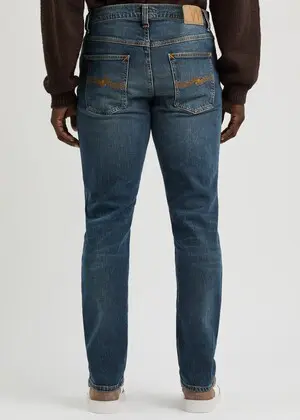 Nudie Jeans Solid Ollie Slim-leg Jeans