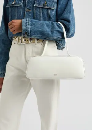 Khaite Simona Leather Shoulder Bag