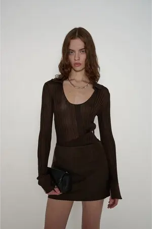 Veda X Ref Carla Suede Mini Skirt