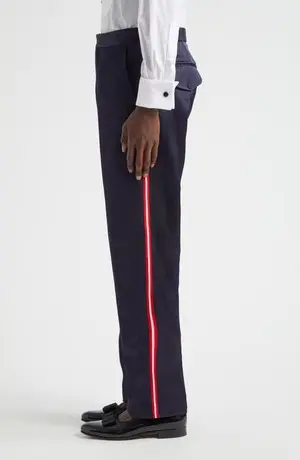 BODE Major League Side Stripe Suiting Trousers