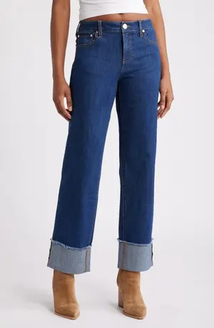 1822 Denim High-waist Straight-leg Jeans - Bae