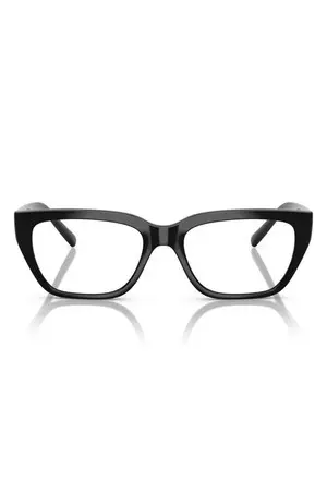 VOGUE 53mm Square Eyeglasses - Black