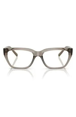 VOGUE 53mm Square Eyeglasses - Transparent