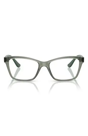 VOGUE 51mm Rectangular Optical Glasses - Green