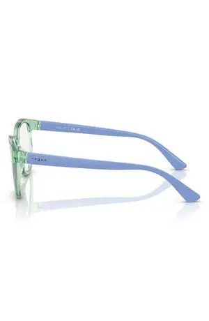 VOGUE 45mm Pillow Optical Glasses - Transparent Green
