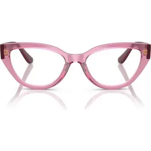 VOGUE 50mm Cat Eye Optical Glasses - Rose