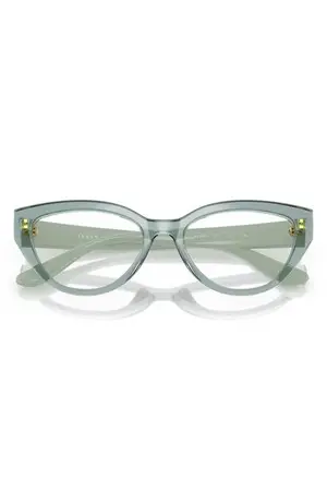 VOGUE 50mm Cat Eye Optical Glasses - Transparent Green