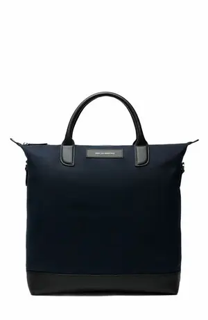 WANT Les Essentiels O'hare Organic Cotton Canvas Tote - Navy