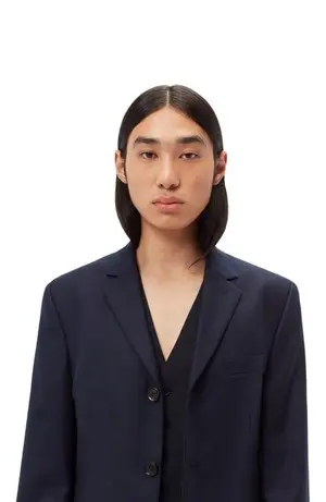 GOBI MONGOLIAN CASHMERE Cashmere Blazer - Navy