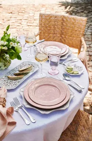 JULISKA Puro Dinner Plate - Blush