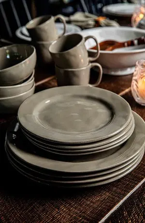 JULISKA Puro Dinner Plate - Taupe