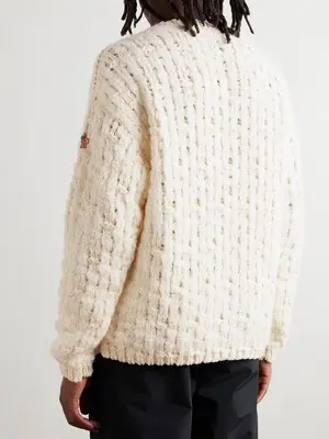 Moncler Knitted Alpaca-wool Sweater