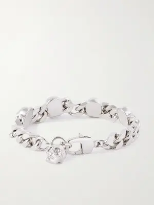 Alexander McQueen Tone Chain Bracelet - Silver