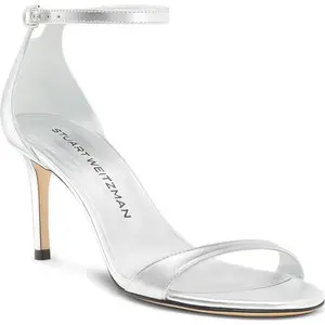 STUART WEITZMAN Nudist Ii 75 Sandal - Silver