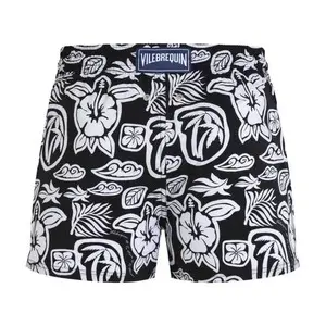 Vilebrequin Printed Stretch Swim Shorts - Noir