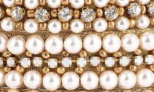 Deepa Gurnani Virginia Faux Pearl Cuff Bracelet