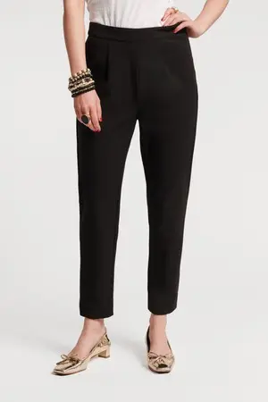 FRANCES VALENTINE Lucy Cigarette Pant - Black
