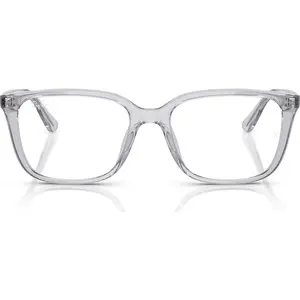 Ray-ban 55mm Square Optical Glasses - Grey